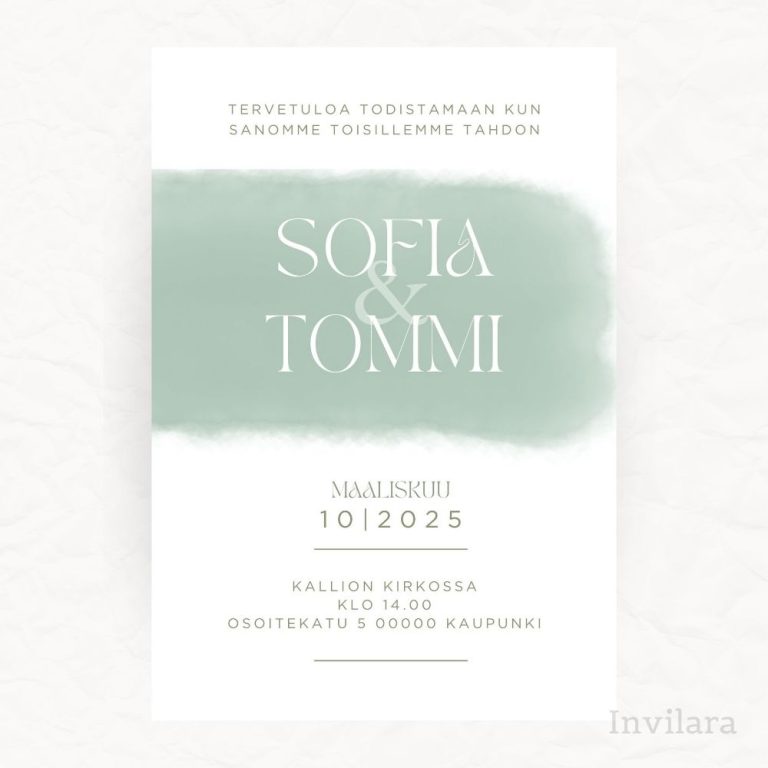 Vihreä hääkutsu - Invilara